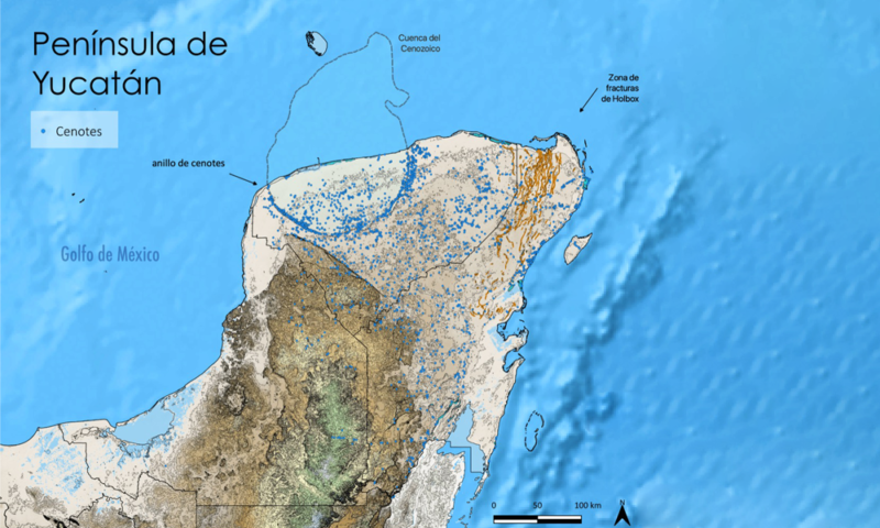 El Meteorito Que Configuró Los Cenotes Blog
